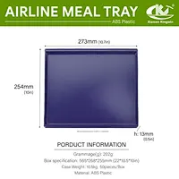 XM KINGWIN Non-Slip ABS Plastic Tray | Durable Catering Tray